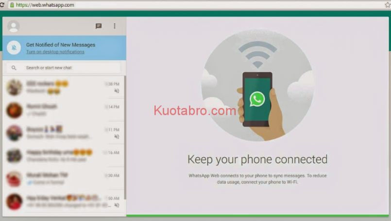 Cara Menggunakan WA Web dengan Benar, Ikuti Tutorial Ini – KuotaBro