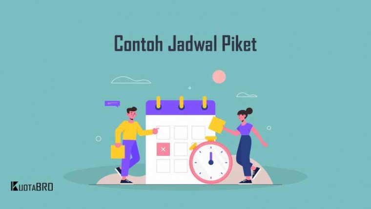 Cara Membuat Jadwal Piket & Contoh Jadwal Piket Yang Unik – KuotaBro